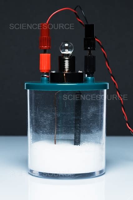 Photograph Electrical Conductivity Solid Salt Science Source Images