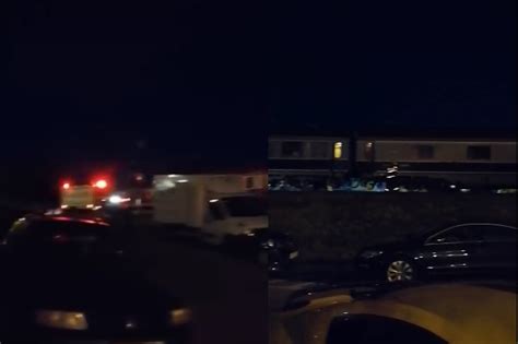 Imagini de la accidentul feroviar din Cluj Napoca în urma căruia un bărbat de de ani și a