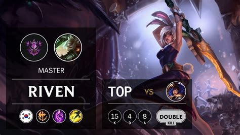 Riven Top Vs Garen KR Master Patch YouTube