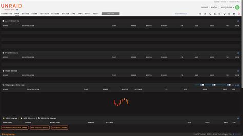 system not showing array cannot export diagnostic nor terminal