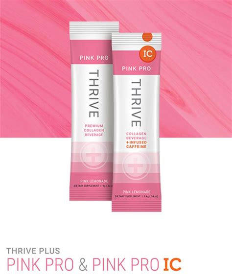 7 Day Sample Of Thrive Pink Pro Collagen Beverage Etsy