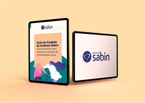 Instituto Sabin Ciclo De Cuidado Do Instituto Sabin Behance