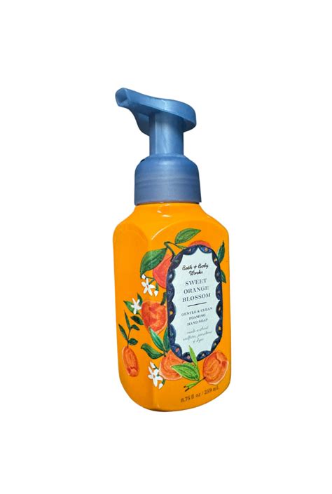 Sweet Orange Blossom Gentle And Clean Foaming Hand Soap 259ml Blue