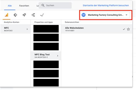 Moving Google Analytics Properties Is Easy Right Marketing Factory Consulting Gmbh