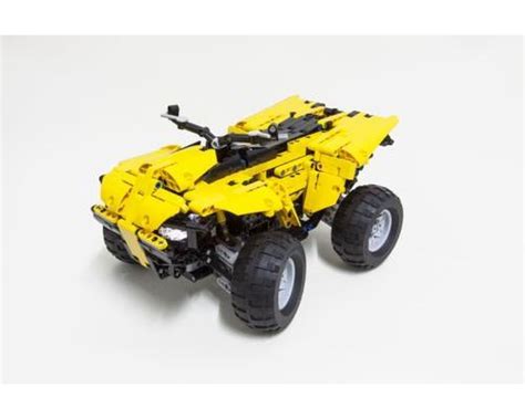 Lego Moc Lego Technic Rc Quad Bike By Kevinmoo Rebrickable Build