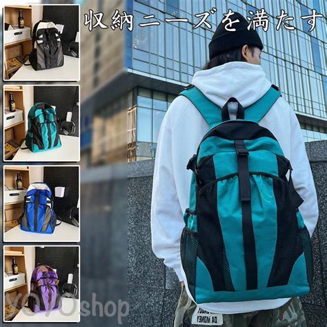【楽天市場】リュック メンズ おしゃれ 人気 バックパック レディー カジュアルリュック 女子 大容量 通学 軽量 丈夫 出張 タウンリュック