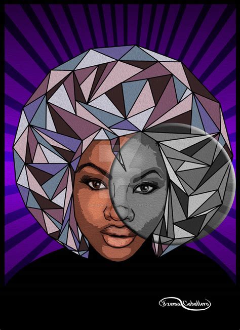 Geometric Girl By Inuzukatxema On Deviantart