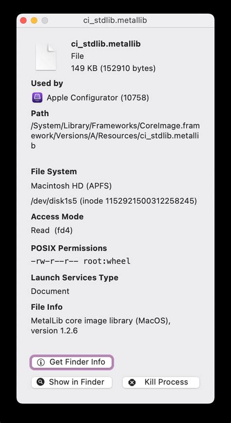 Show All Open Files Directories Sockets Pipes Devices By All