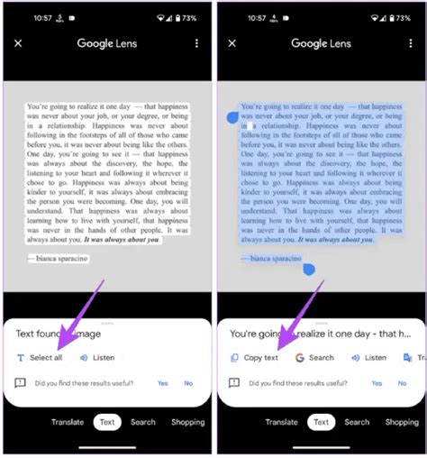 آیا کپی کردن متن از تصویر با کمک گوگل لنز امکان‌پذیر است؟ • دیجی‌کالا مگ