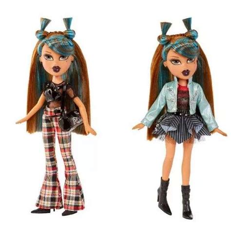 Bratz Pretty N Punk Yasmin Fashion Doll With Outfits Suitcase Dutch Goat