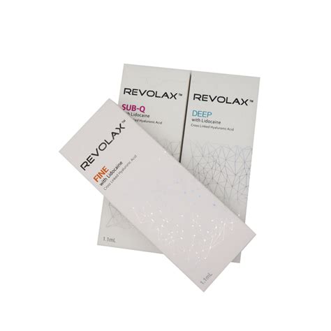 Korea Revolax Deep Injectable Revolax Sub Q Corss Linked Hyaluronic