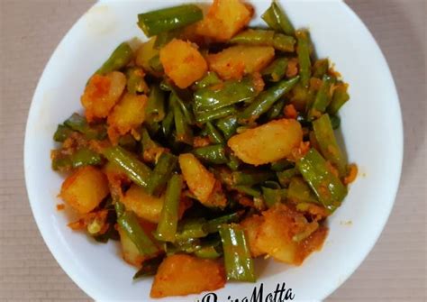 Bihari Style Bodi String Beans Potato Subzi Recipe By Jasmin Motta