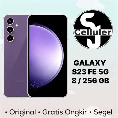 Jual Samsung Galaxy S23 Fe 5g 8256gb Garansi Resmi Sein Indigo Di