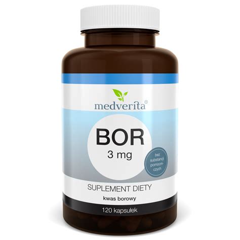 Bor Suplement W Witaminy I Minerały W Płynie W Tabletkach Oraz Kapsułkach Allegro
