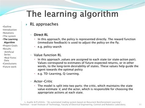 Ppt An Automated Trading System Based On Recurrent Reinforcement