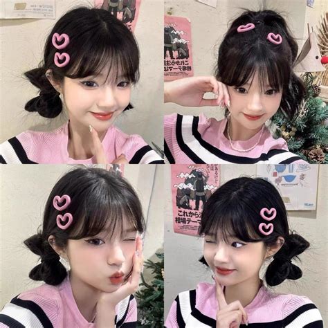 韓國可愛甜美星星髮夾少女側邊劉海碎髮bb夾多巴胺好看夾子頭飾 蝦皮購物