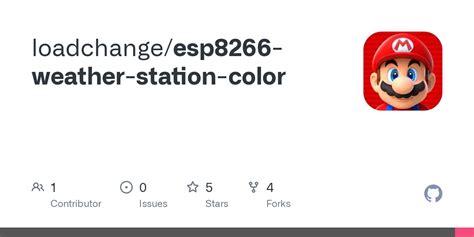 GitHub Loadchange Esp8266 Weather Station Color