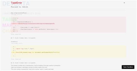 Global Map Codesandbox