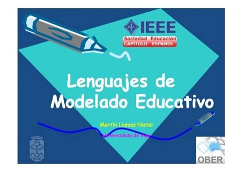 Lenguajes De Modelado Educativo Lenguajes De Modelado UNED