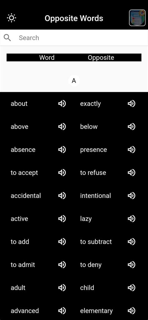 flutter opposite words app english course app source code buycodenow