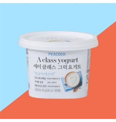 피코크 요구르트 에이 클래스 그릭요거트 450g 티몬