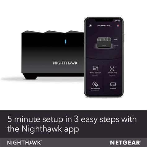 Netgear Nighthawk Ax Mk Whole Home Mesh Wifi System Router Satellite Mk Uks