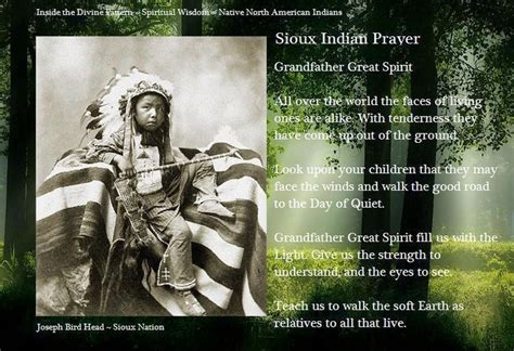 Sioux Prayer American Indians Pinterest