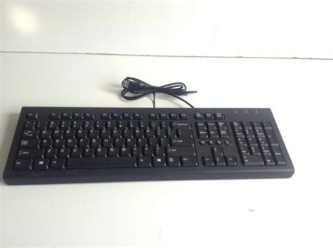 HP Value PR1101U Wired USB Keyboard Black for sale online | eBay