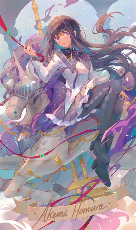 Kirabunni Akemi Homura Akemi Homura Magical Girl Mahou Shoujo