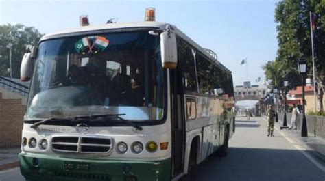 Pakistan Nsc Decides To Suspend Lahore Delhi Bus Service Post Scrapping