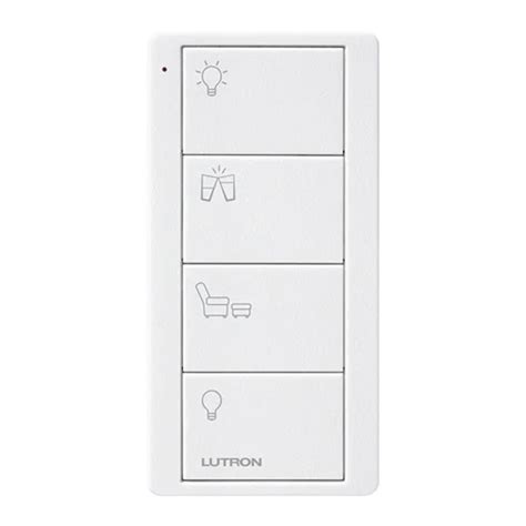 Lutron Pico Wireless 4 Button Scene Any Room Control White Mr Resistor Lighting