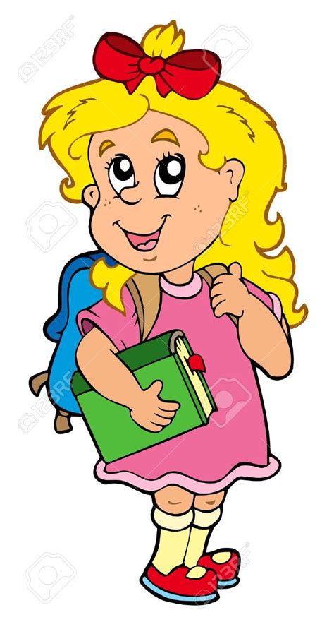 School Girl Clip Art At Darlene Flores Blog