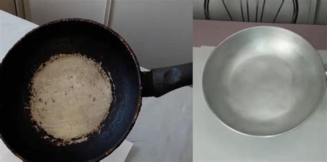 Как почистить старые сковородки от гари канцелярским клеем