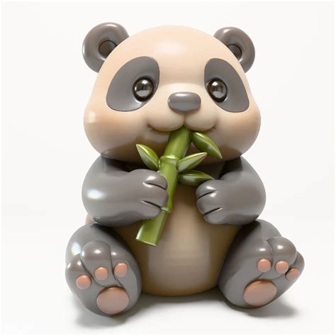 🐼 Panda Fan Art・archivo Stl Gratis Para Impresión 3d・cults