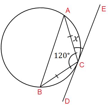 Alternate Segment Theorem Worksheet