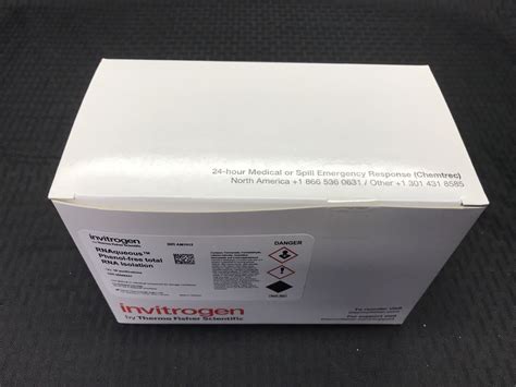 Thermo Invitrogen Rnaqueous Total Rna Isolation Kit 50 Preps Am1912 Ebay