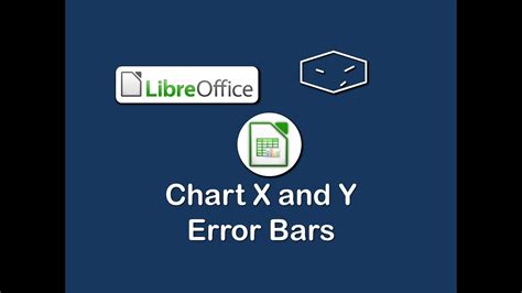 Libreoffice Calc Edit Chart X And Y Error Bars Youtube