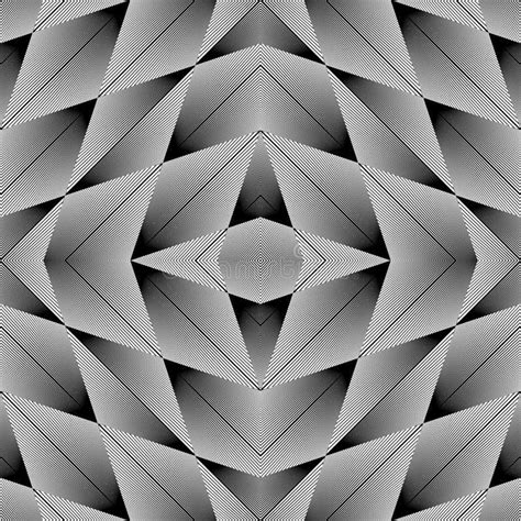 Design Seamless Diamond Geometric Pattern Stock Vector Illustration