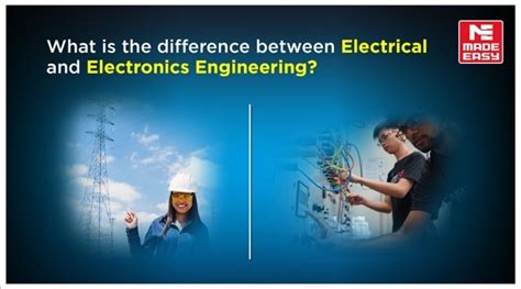 Difference Between Electrical And Electronics Engineering