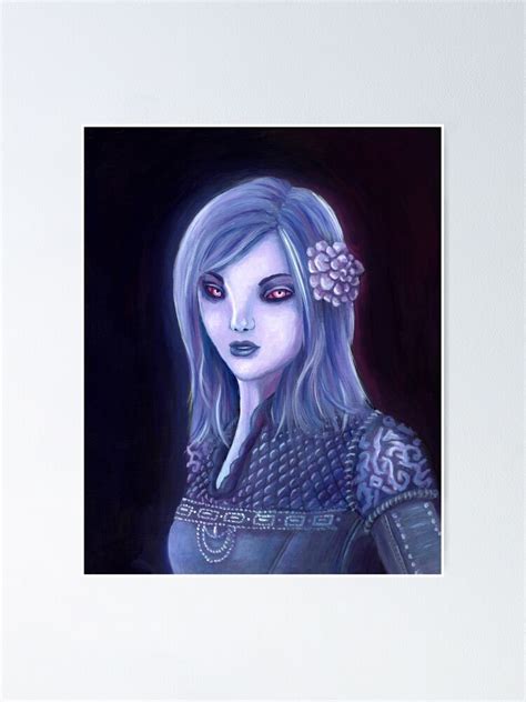 Vampire Of Tamriel Poster By Katieclarkart Redbubble