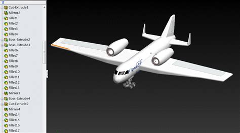 军用飞机 Solidworks 2011 模型图纸下载 懒石网