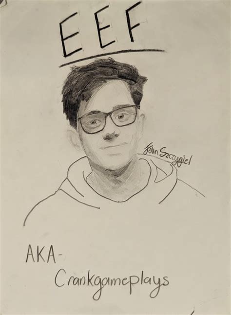 Drawing Of Ethan I Did R Crankgameplays
