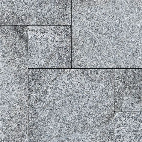 Patterned Imperial Gray Granite Thermal Flagstone Kafka