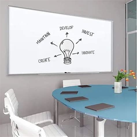 White Non Magnetic Glass Writing Board At Rs 310sq Ft In New Delhi