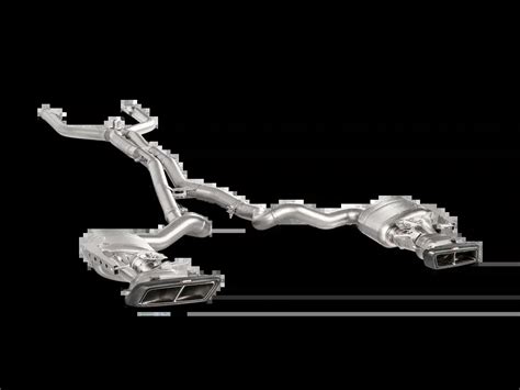 Mercedes Amg C63 Estate Akrapovic Evolution Line Titanium