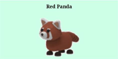 Buy Item Red Panda Roblox 2574861 Itemku Indonesia