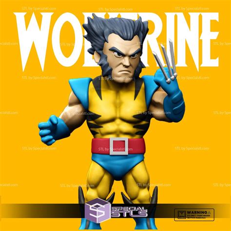 Basic Stl Collection Chibi Logan Specialstl