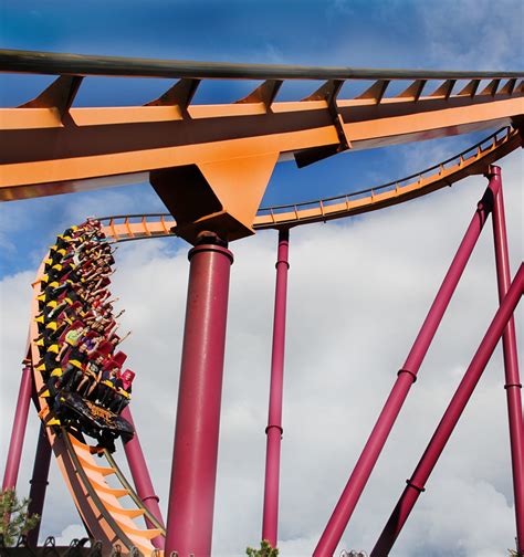 Raging Bull Thrill Ride Six Flags Great America