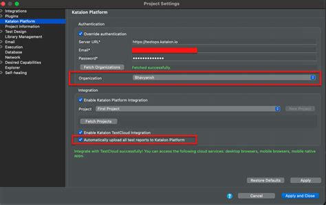 Test Results Are Not Being Uploaded To Testops Katalon Testops