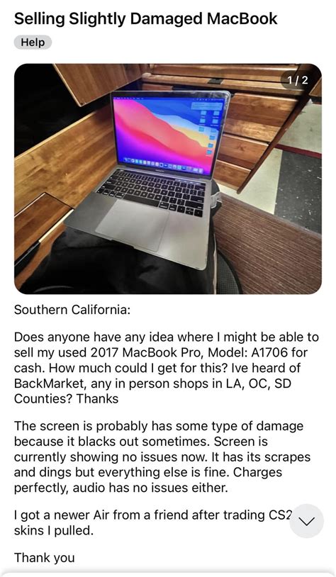 Damaged Macbook Rmacbookpro